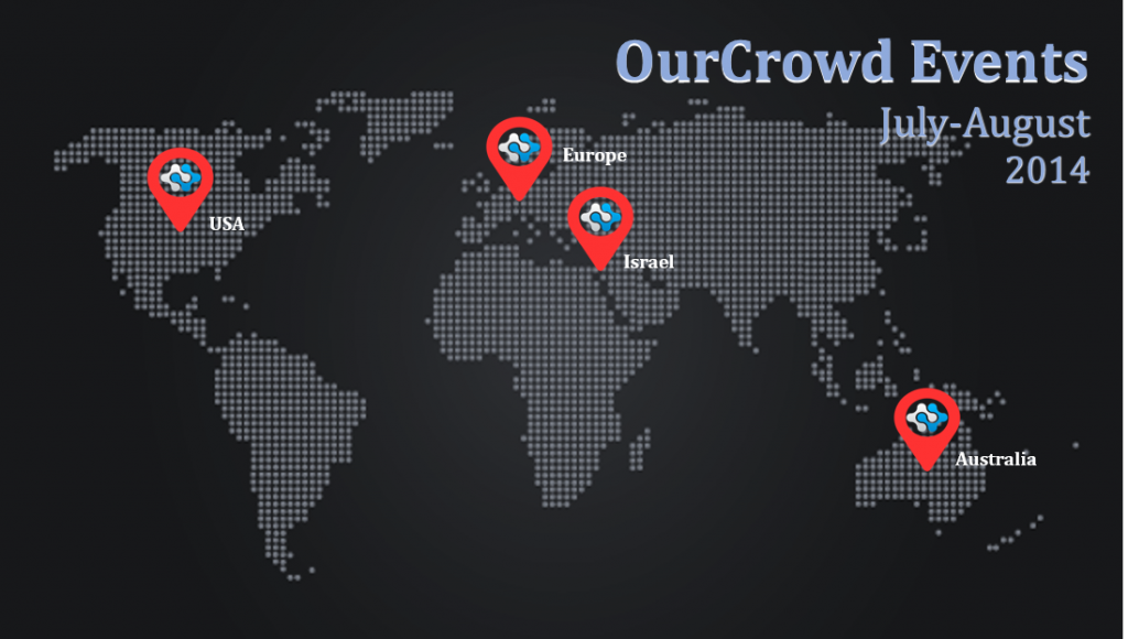 July-August map - OurCrowd Blog